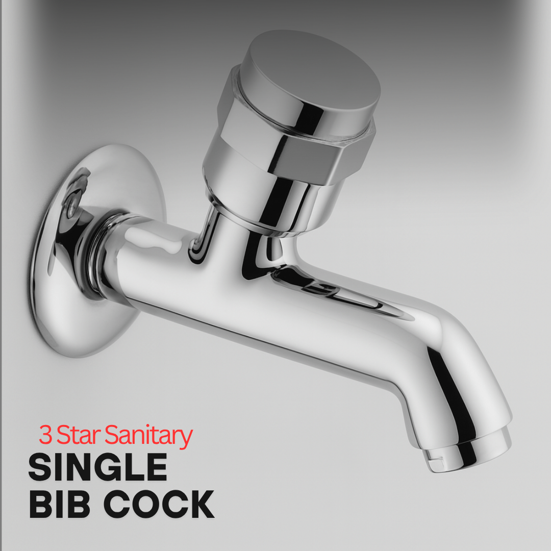 Single Bib Cock – 3 Star Ceramics