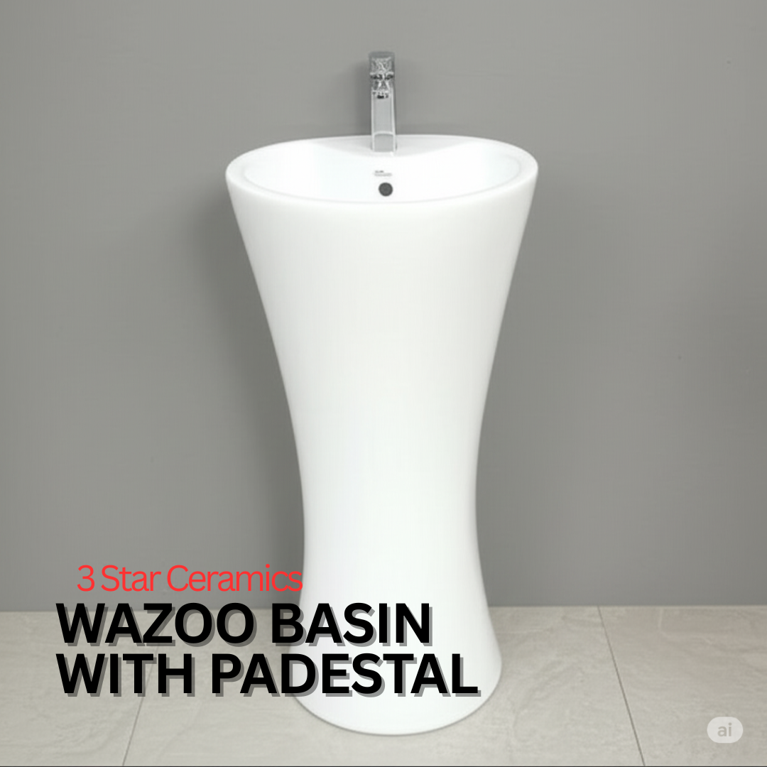 WAZOO-BASIN – 3 Star Ceramics